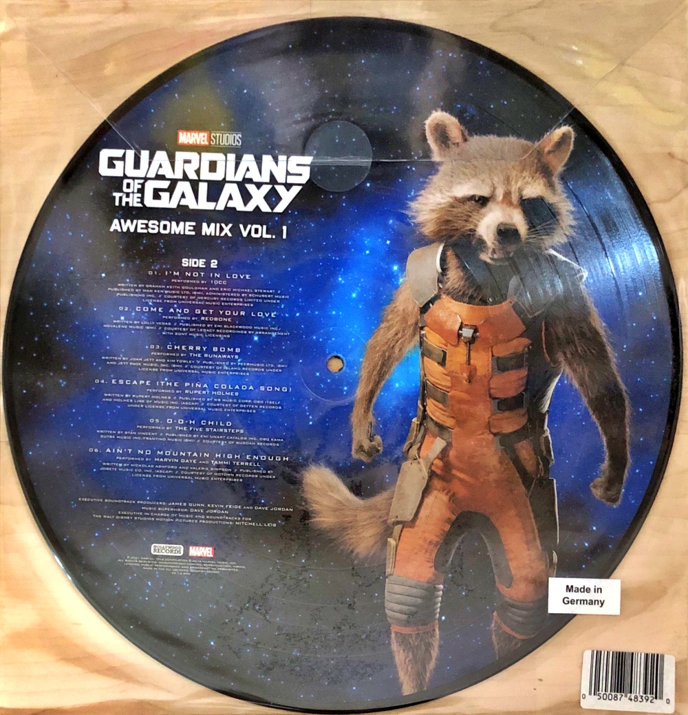 Guardians Of The Galaxy Awesome Mix Vol. 1(Limited Edition)(Picture ...