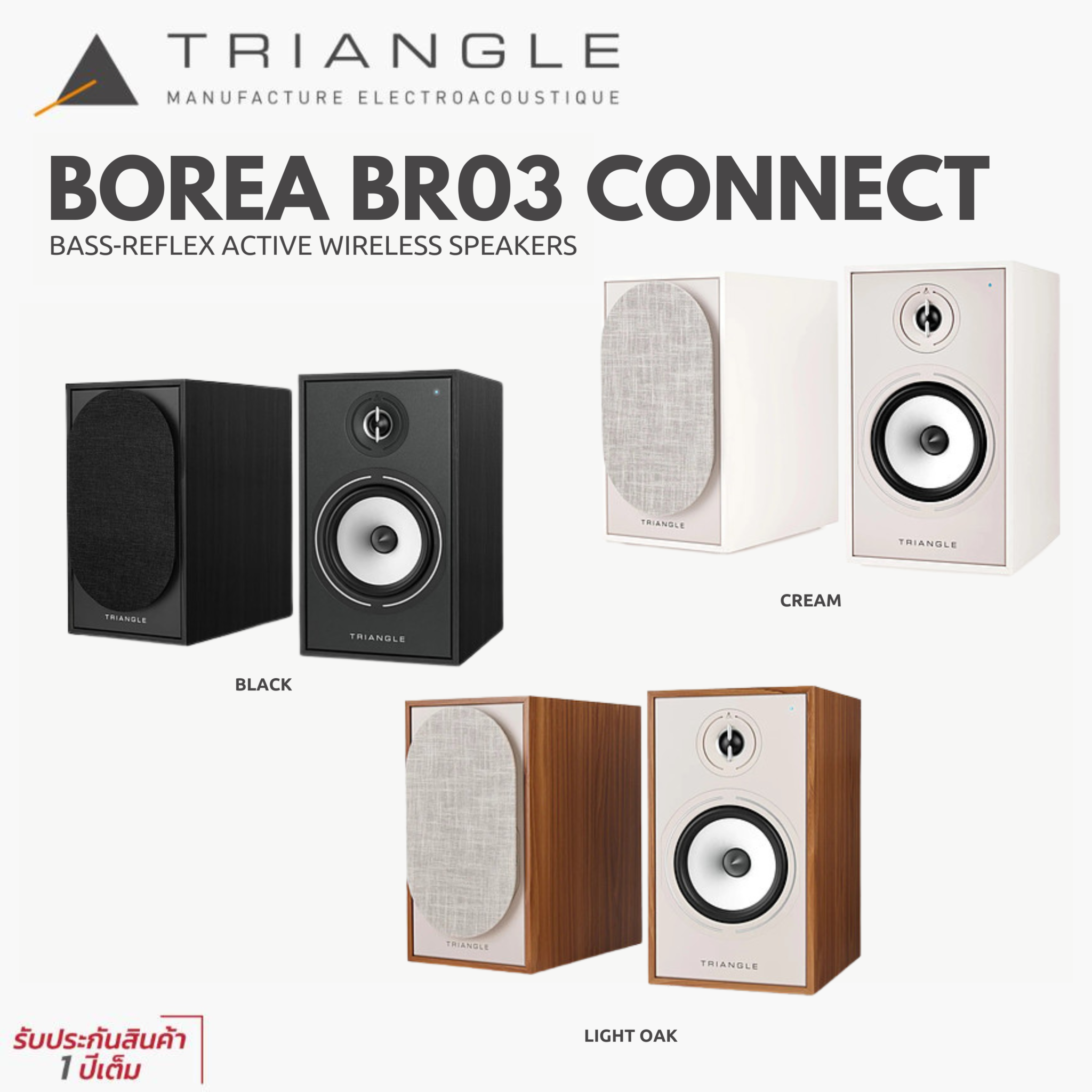 ลำโพง Triangle Borea BR03 Connect (New) - Chiva Record (ชีวา เรคคอร์ด)