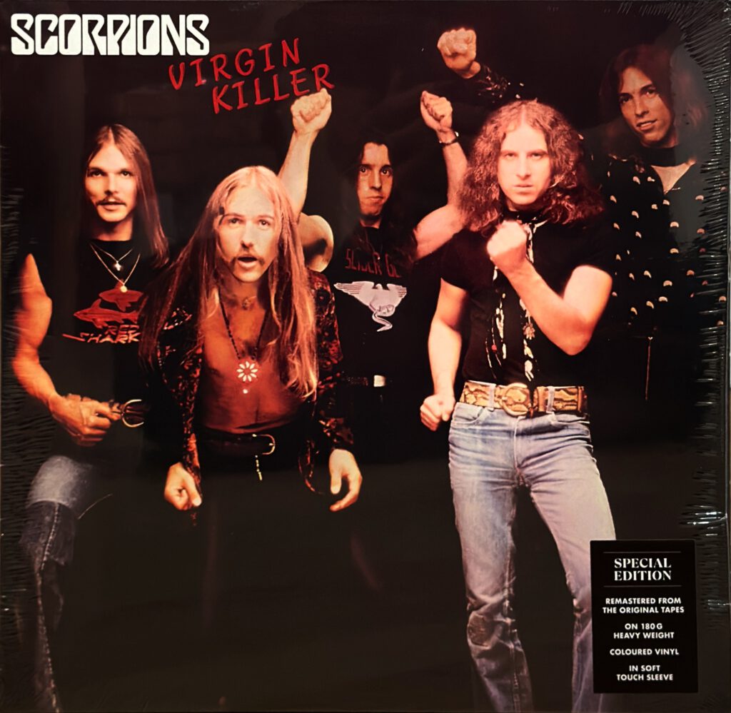 Scorpions - Virgin Killer (Red Vinyl) - Chiva Record (ชีวา เรคคอร์ด)
