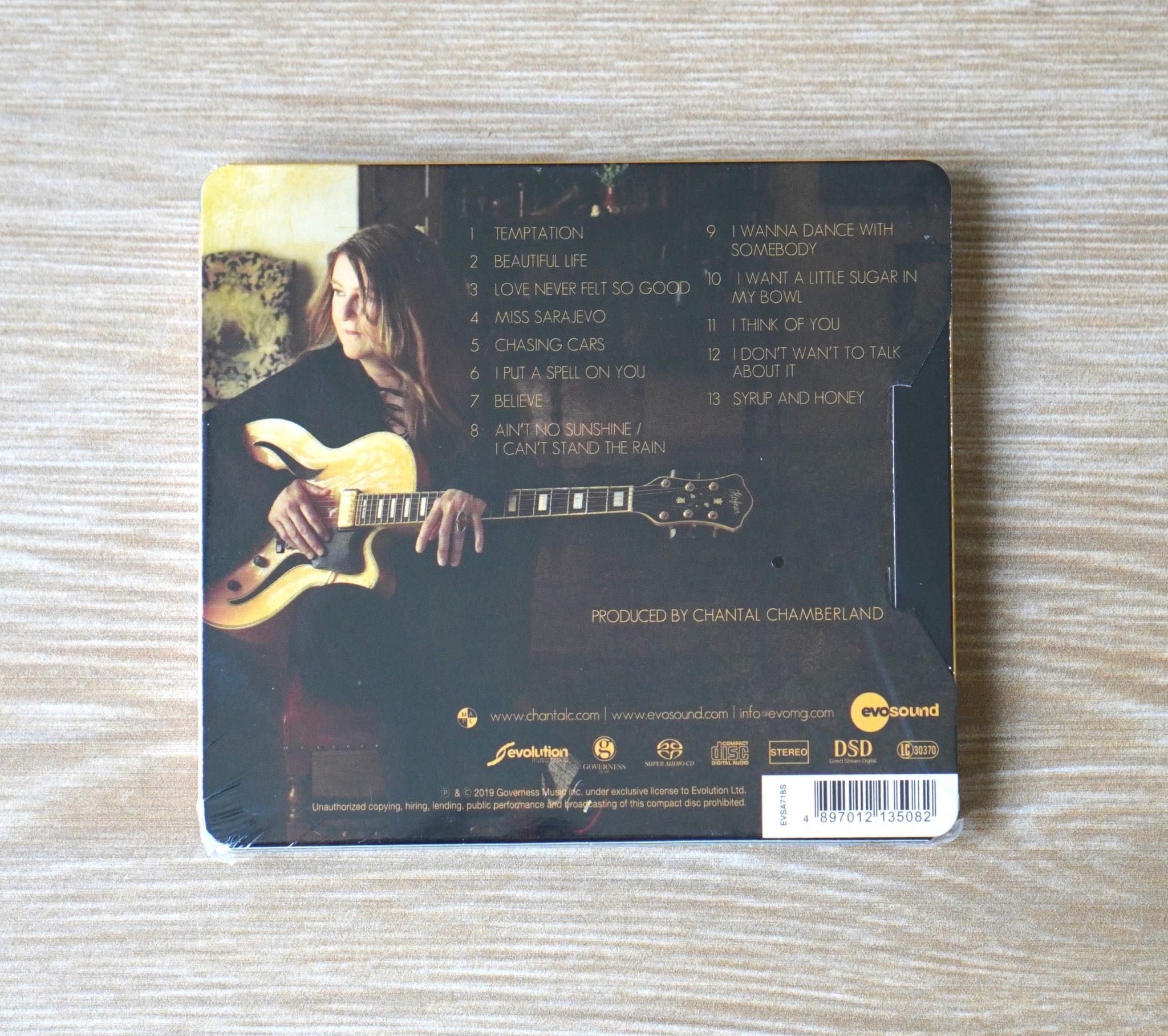 SACD-CD Chantal Chamberland - Temtation - Chiva Record (ชีวา เรคคอร์ด)